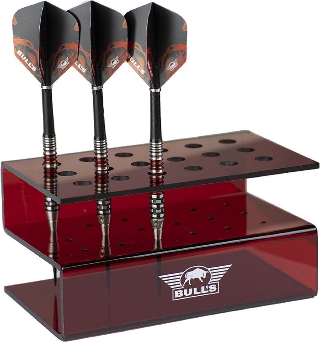 Bull's Big-S Darts Display Ständer (18 Darts) 6 Dart Set Aufbewahrung ...