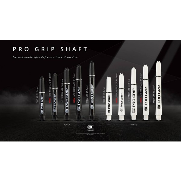 Target Pro Grip Stems - Clear Medium Inbetween Short Shafts | TA11019x