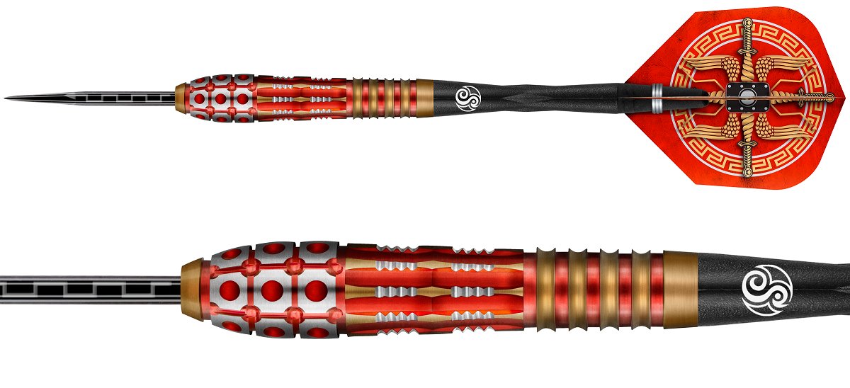Shot! Roman Empire Centurion 90% Steeldart 22/23/24/25 Gram Steeldarts ...