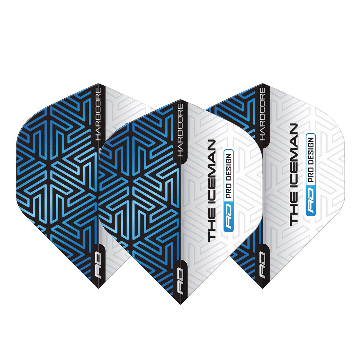 Reddragon Dartflight Gerwyn Price Premium Blue/White Standard Flights ...