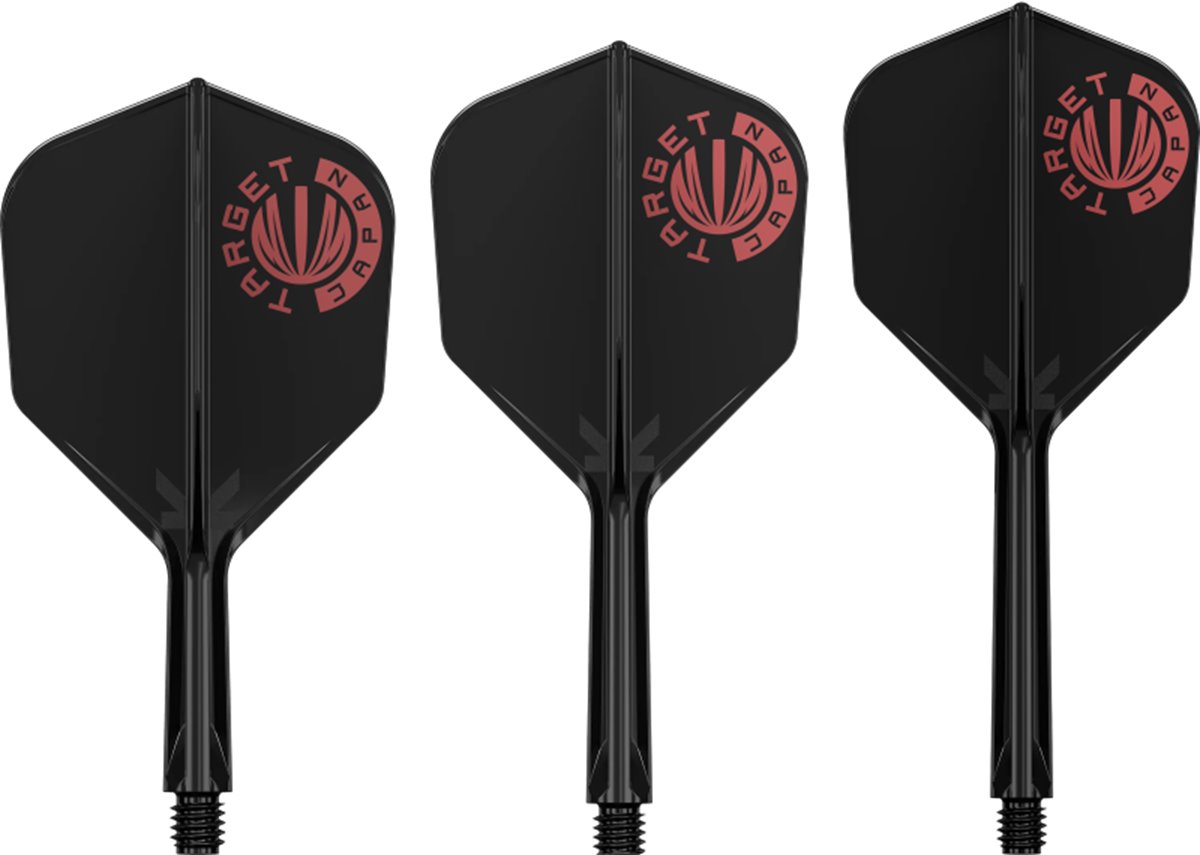 Target Japan Logo K-Flex Shaft/Flight System Shape No6 Shafts | 19 mm ...