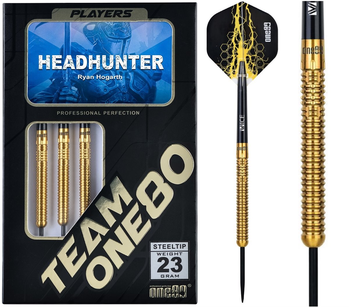 ONE80 Ryan Hogarth Signature Dart Steeltip 23 Gram Steeldarts | ON7749