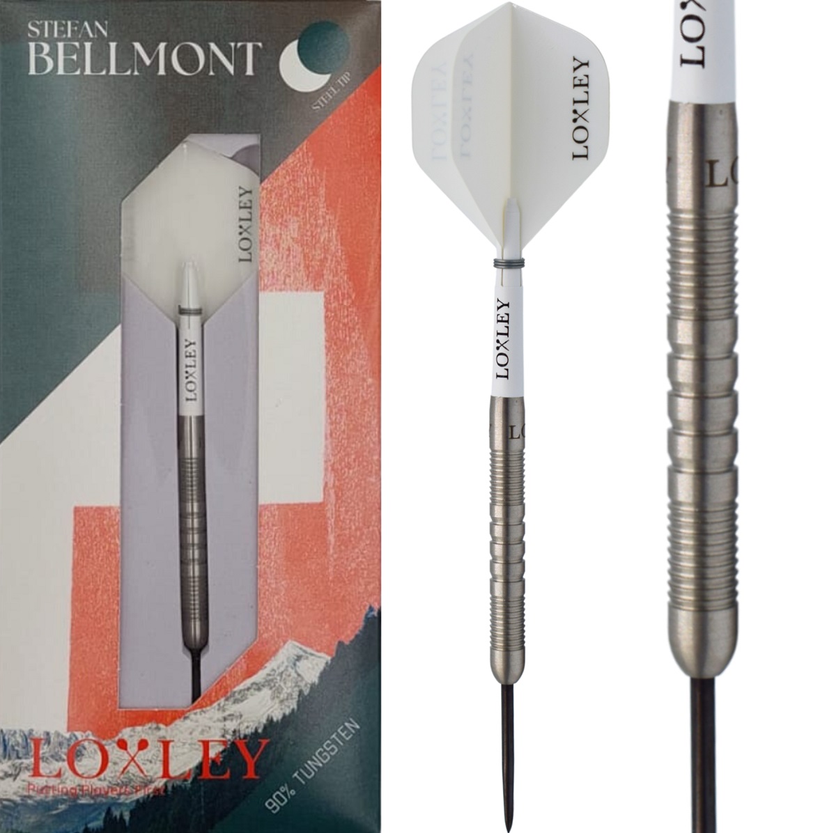 Loxley Stefan Bellmont Steeldarts 90% 18,5/23 Gramm Steeldarts | 18,5 ...