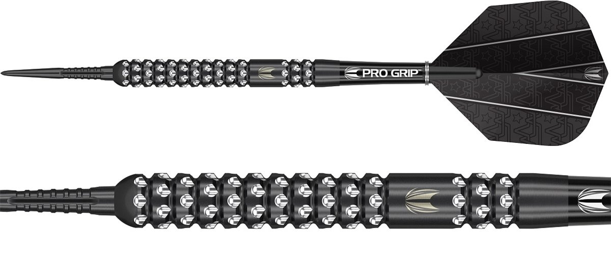 Target Rob Cross Black Pixel Steel Tip Darts 2019 21/23/25 gram ...