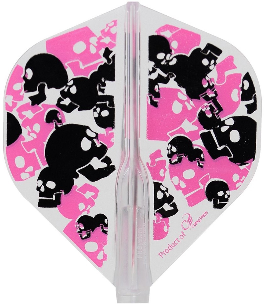 Cosmo Darts Fit Flights Air Printed Series Bubblegum Skulls Standard ...
