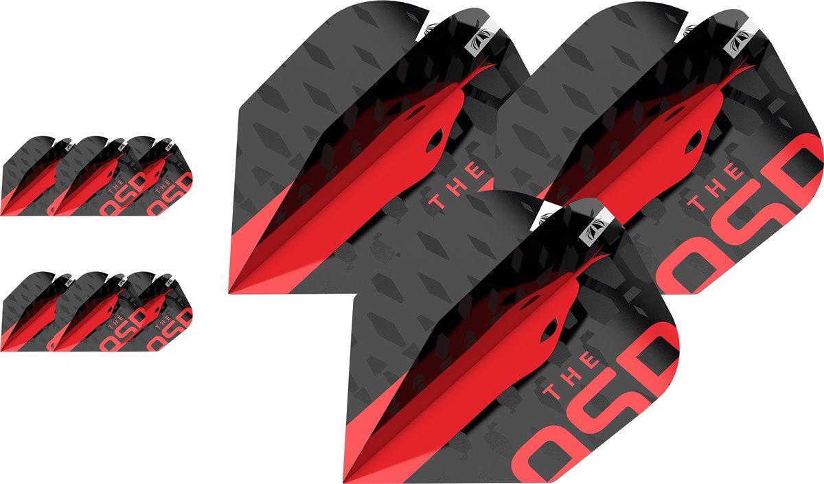Target 3 Set Pro Ultra Flights NO6 Nathan Aspinall ASP 2023 Flights ...