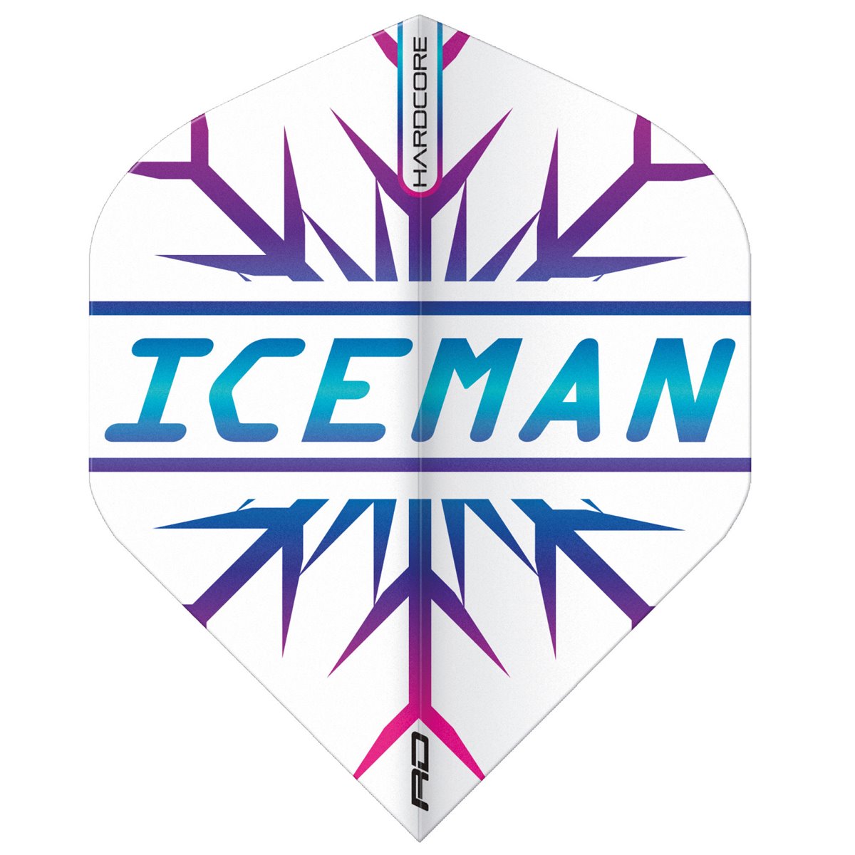 Reddragon Dartflight Gerwyn Price Rainbow Snowflake Standard Flights ...