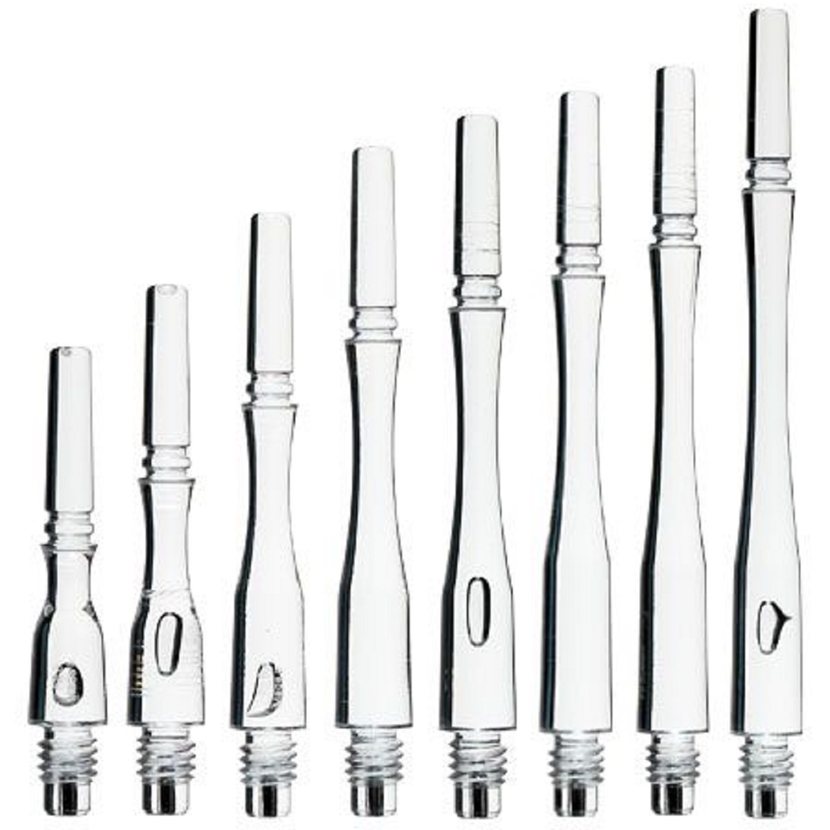 Cosmo Darts Fit Stem Gear Hybrid Locked Clear Shafts | 42,5 mm | FS-H ...