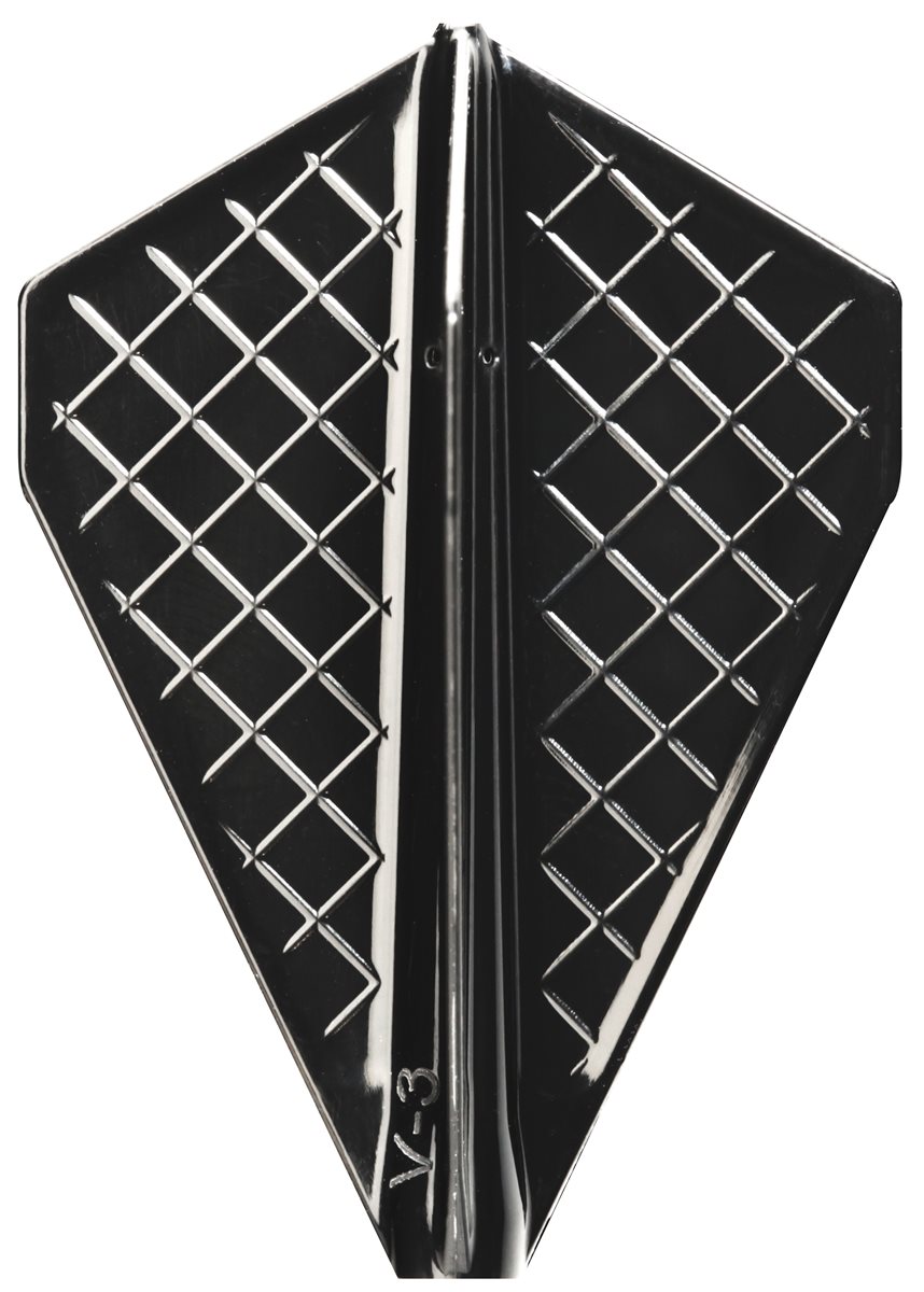 Cosmo Darts Fit Flights Pro S D V Serie Flights | Schwarz | V-3 | CO ...