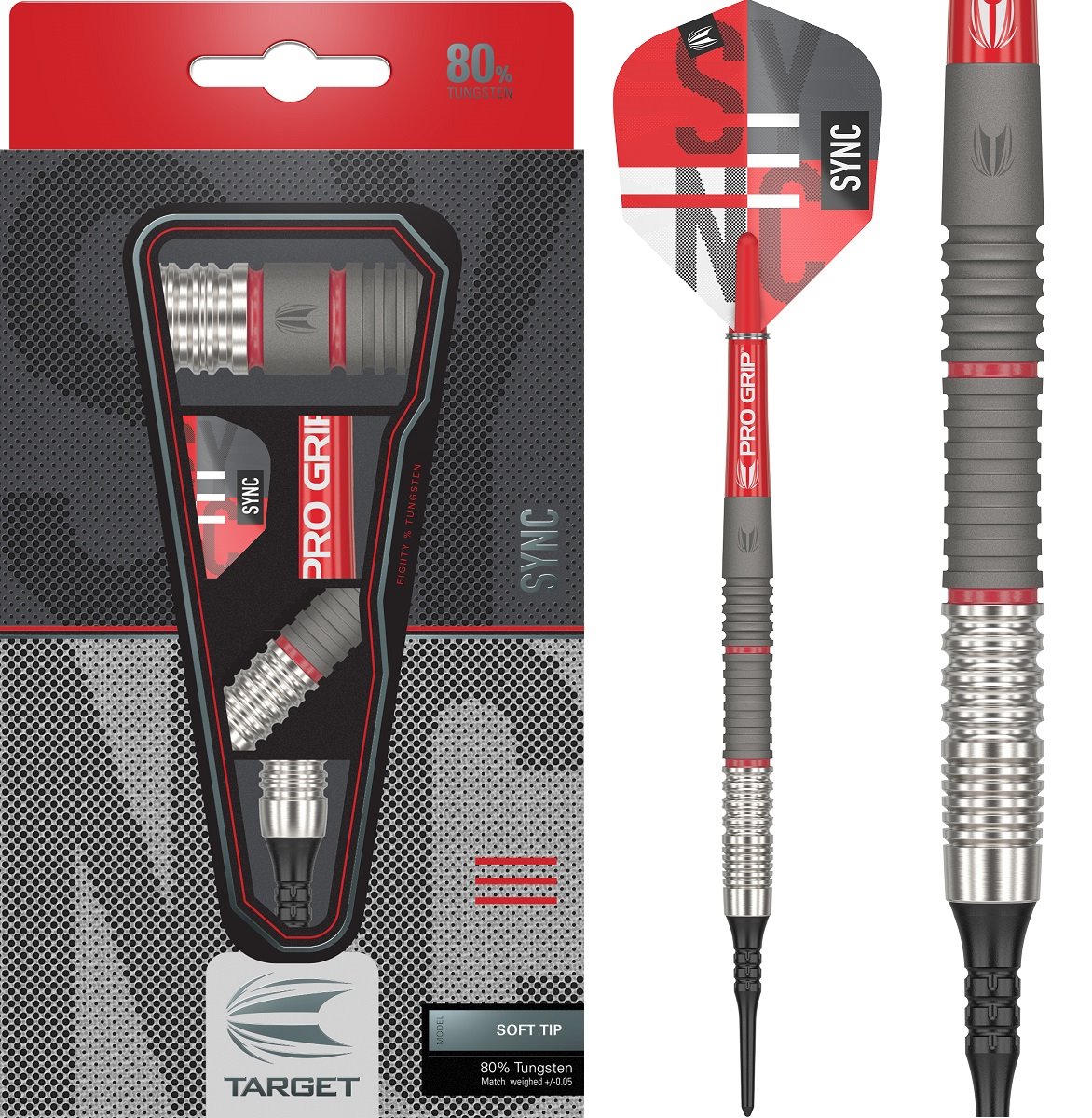 Target SYNC 11 80% Softdarts 19/21 Gramm Softdarts | 21 | TA210303