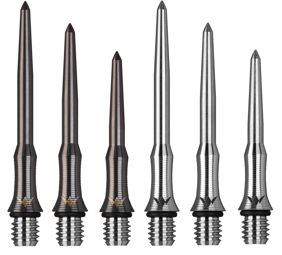 Mission Titan Edge Titanium Conversion Dart Points Soft auf Steel 2ba Schraubspitzen Tips | M000762x