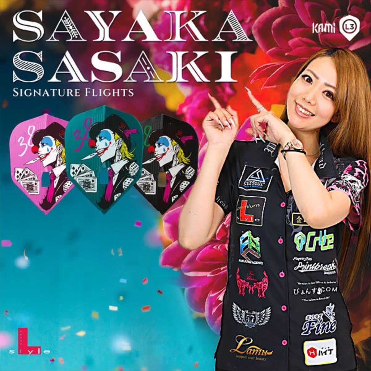 L-Style Champagne Flights Pro Kami Signature Sayaka Sasaki V4 L3 Shape ...