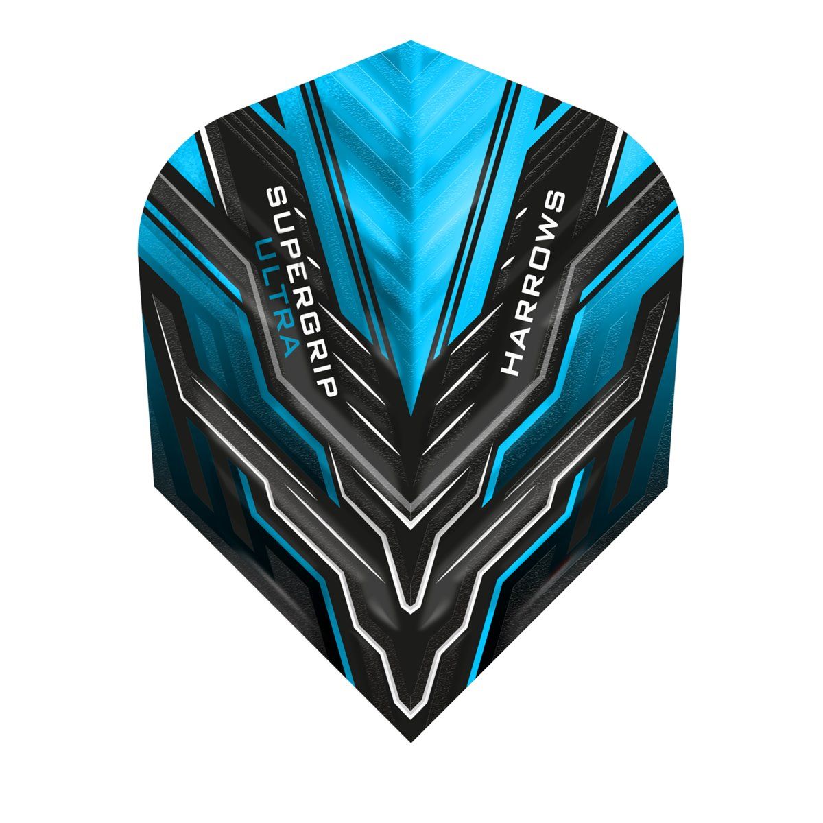 Harrows Supergrip Ultra Dart Flights 100 Micron Flights | Blau | FB3501