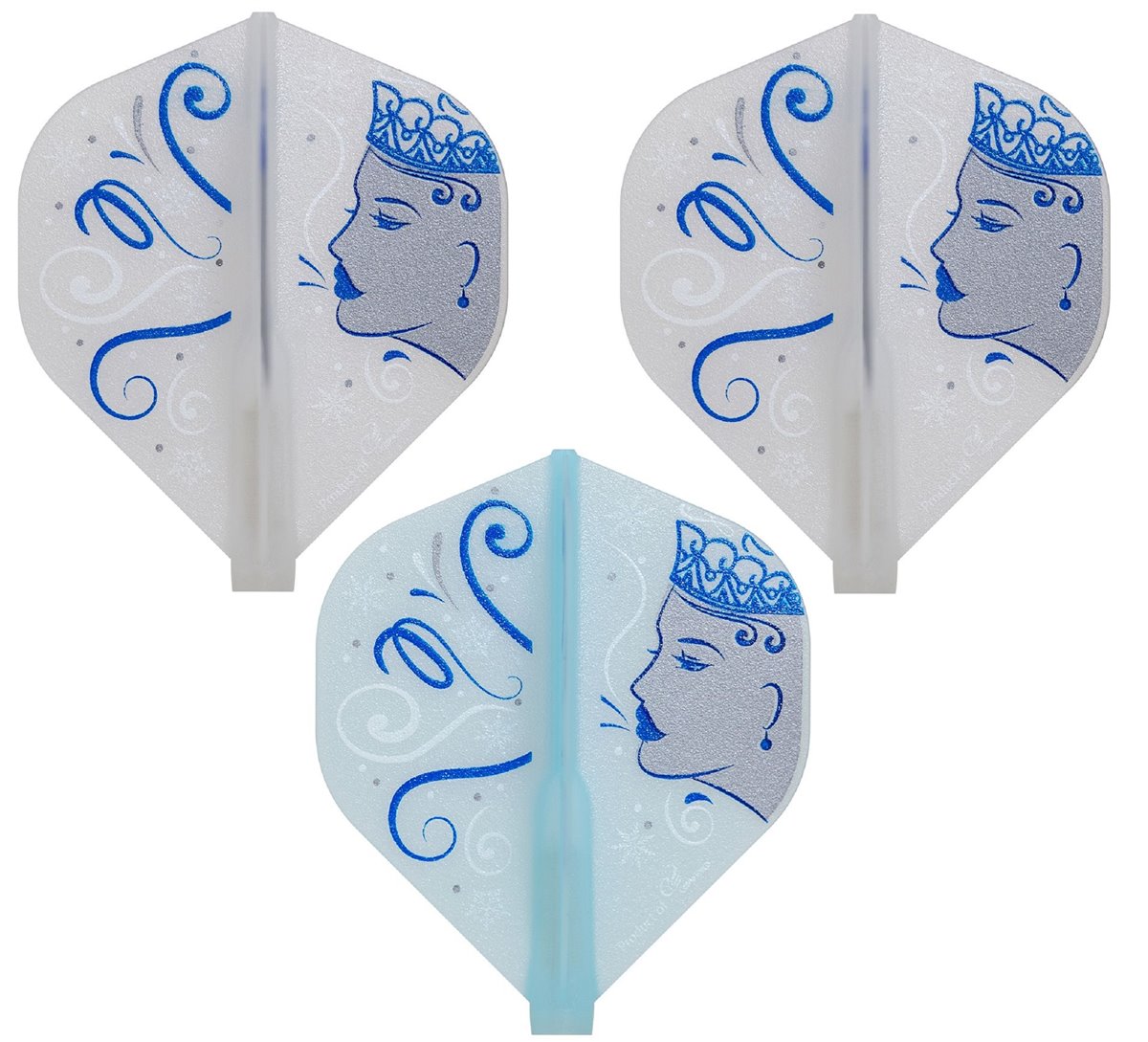 Cosmo Darts Fit Flights Printed Series Ice Queen Standard Flights | FF ...