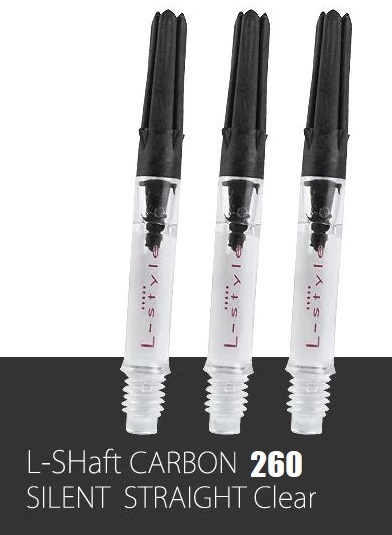 L-Style L-Shaft Carbon Spinner Shaft Transparent Spinning Shafts | 260 ...