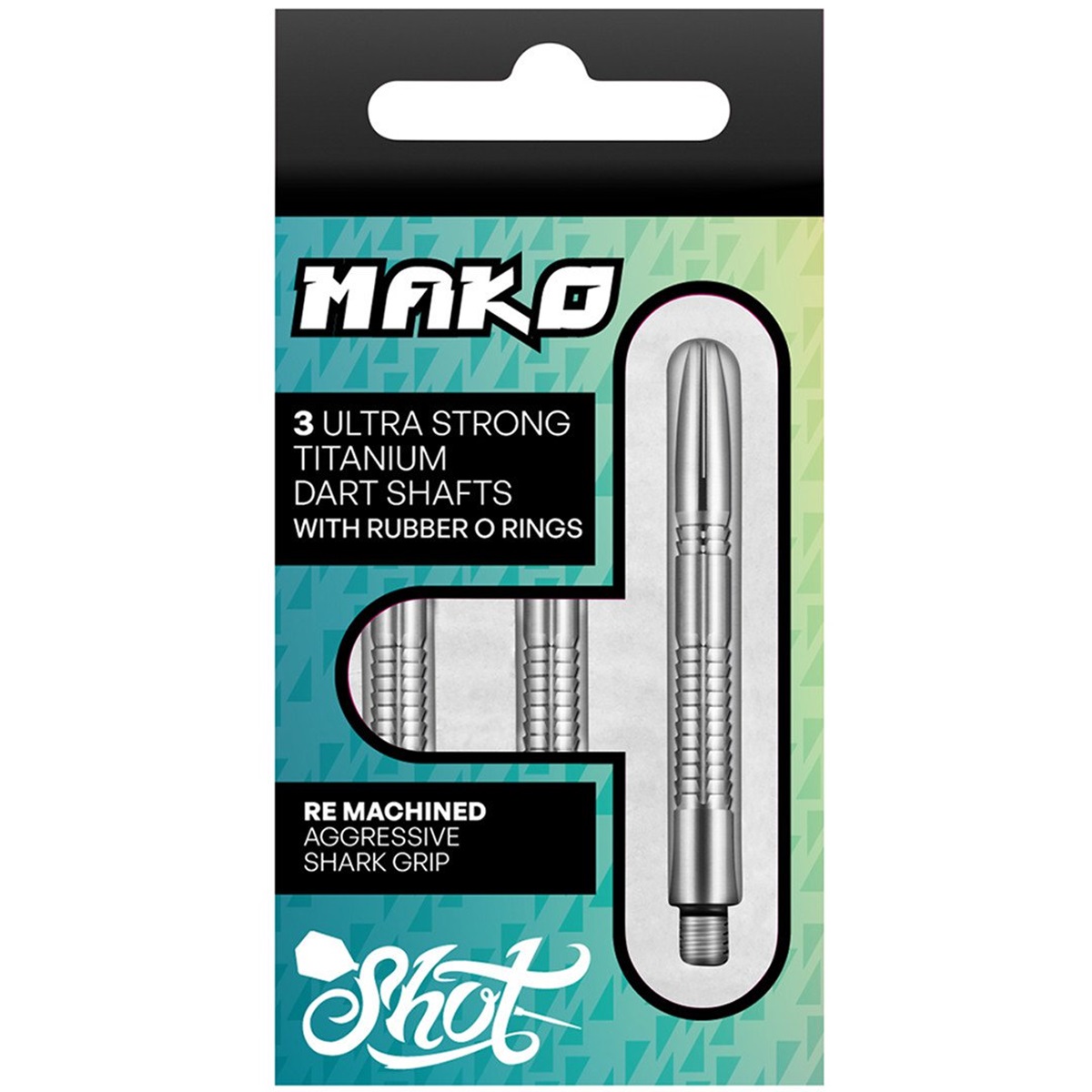 Shot Mako Titanium Shafts Shark Grip Shafts | Short | SH-SM4103/S