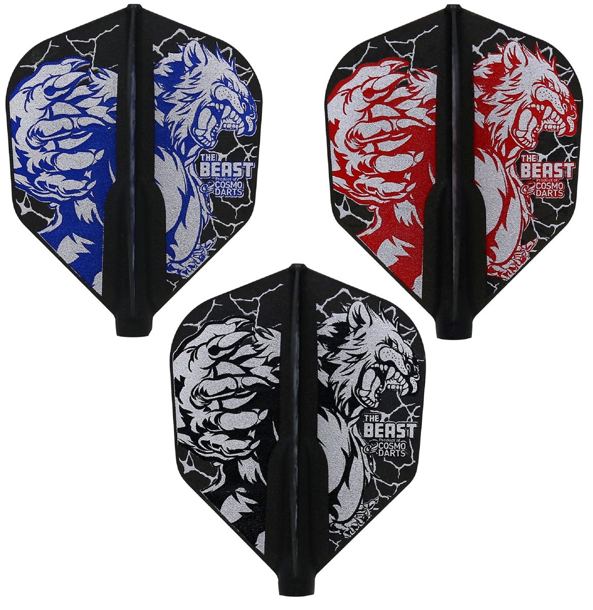 Cosmo Darts Fit Flights Jeremiah Millar 3 Shape Flights | CJEMI-03-2330