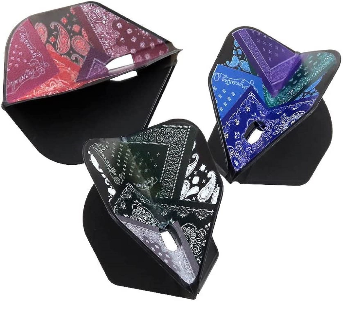 L-Style Signature Flights Pro DYNASTY L-Flight PRO Moya Black Mix Shape L3 Flights | DY-02-11-700