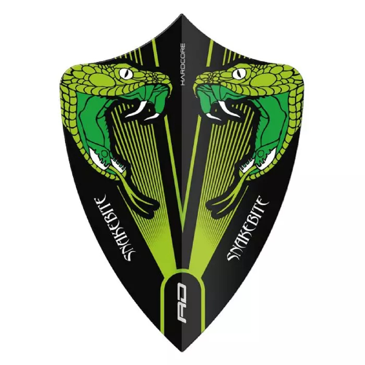 Reddragon Peter Wright Green Dart Flights Freestyle Flights | TF6798