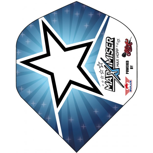 Bull´s Powerflite P Standard Max Hopp Blue Star Flights | BU-50852