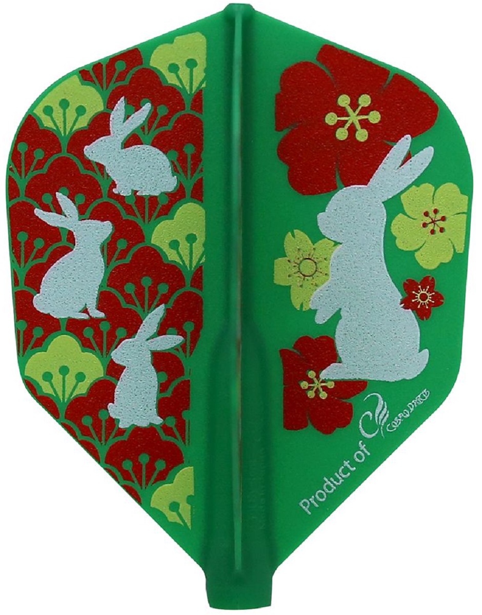 Cosmo Darts Fit Flights Printed Series Flower Rabbit Shape Flights | FF ...