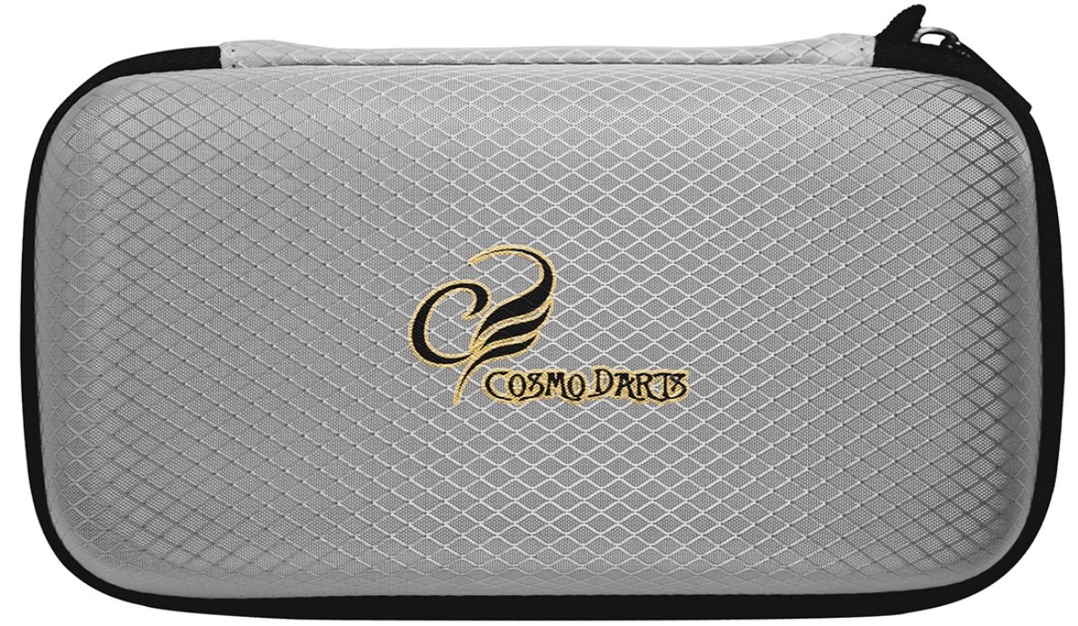 Cosmo Dart Case CLUTCH DUO Mesh Dart Tasche | Silber | C-16-Me-2519