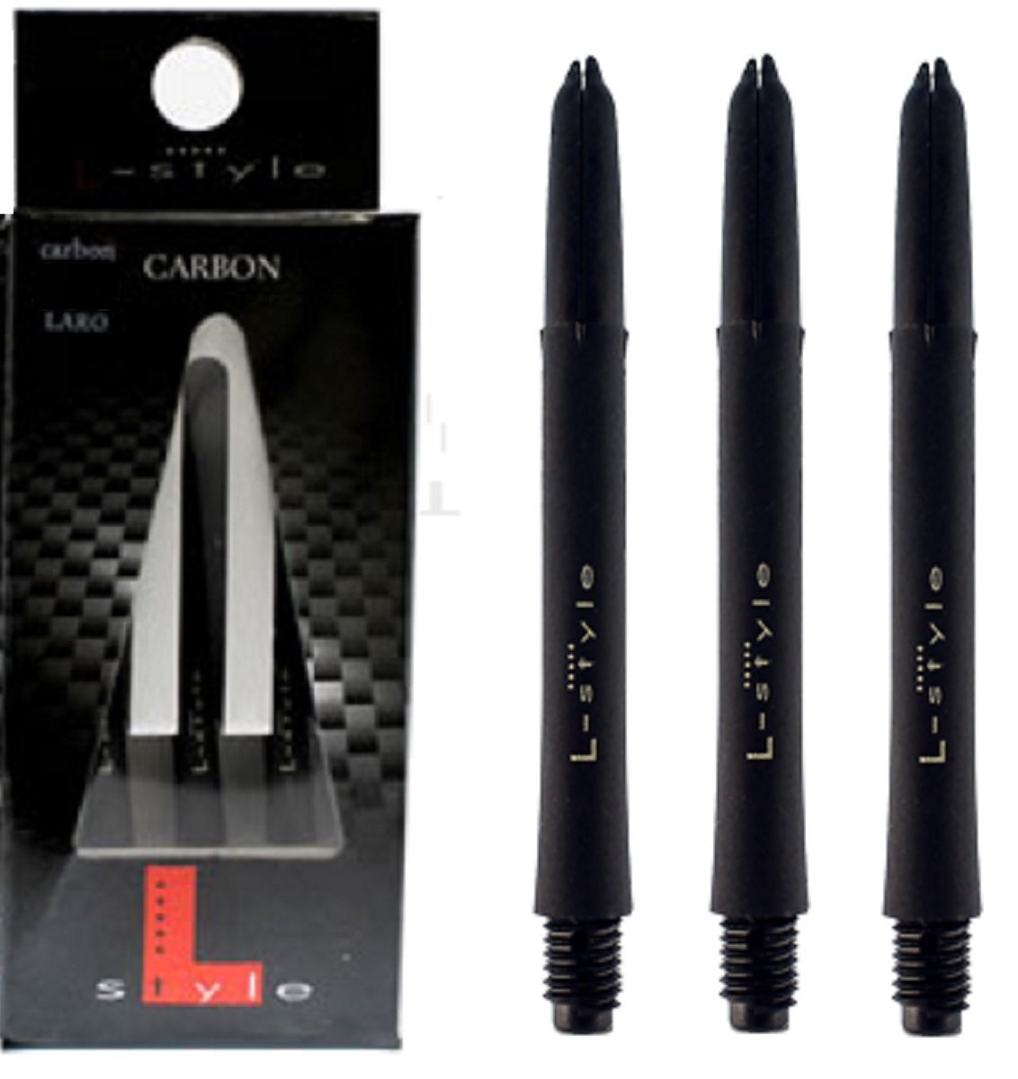L-Style Dart Stems Laro Carbon Stem Shafts | 40 mm | Lsty-LaroCarb-40mm