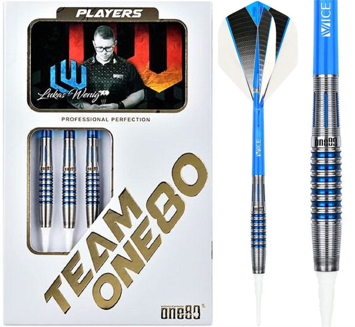 One80 Signature Darts Lukas Wenig Softdarts 20 Gram Softdarts | ON7936